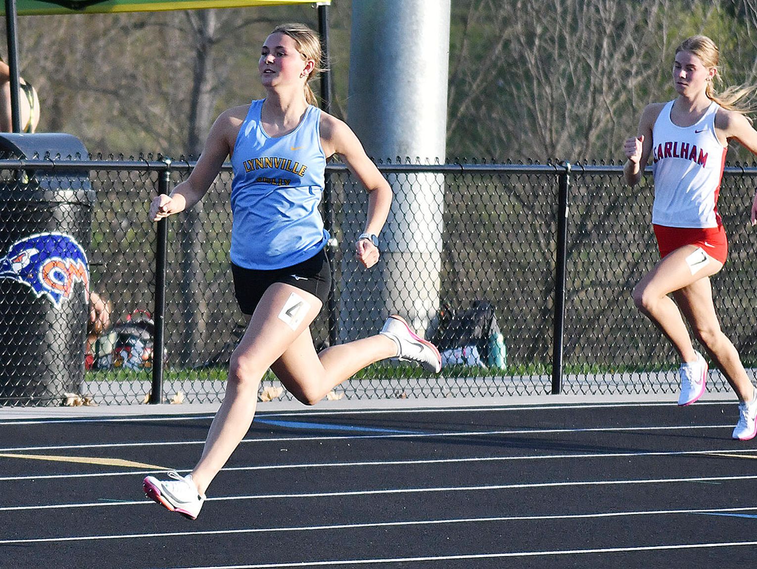 L-S girls edged by Earlham at Colfax-Mingo