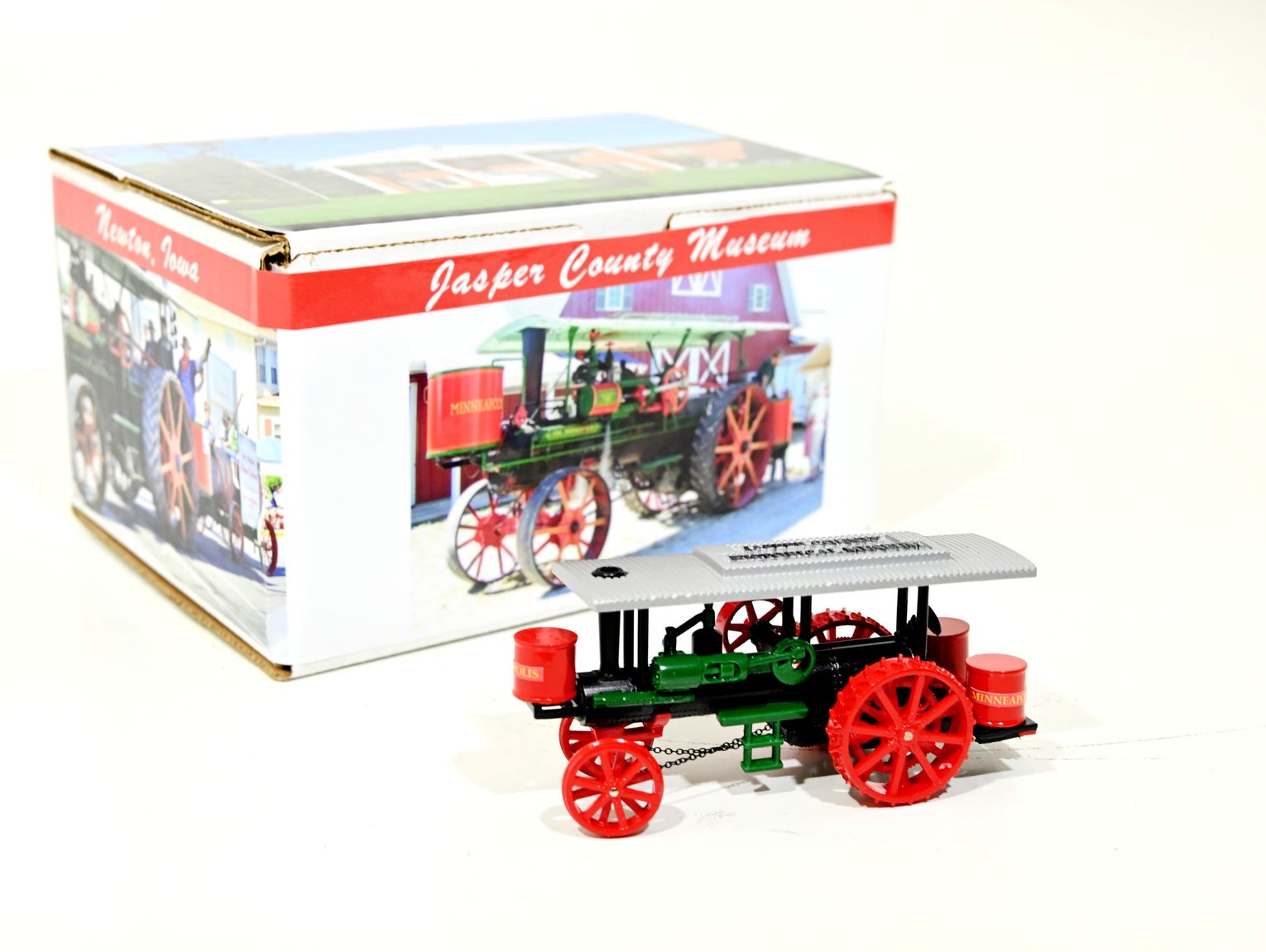 Local businesses make collectible steam engine toy to raise money for ...