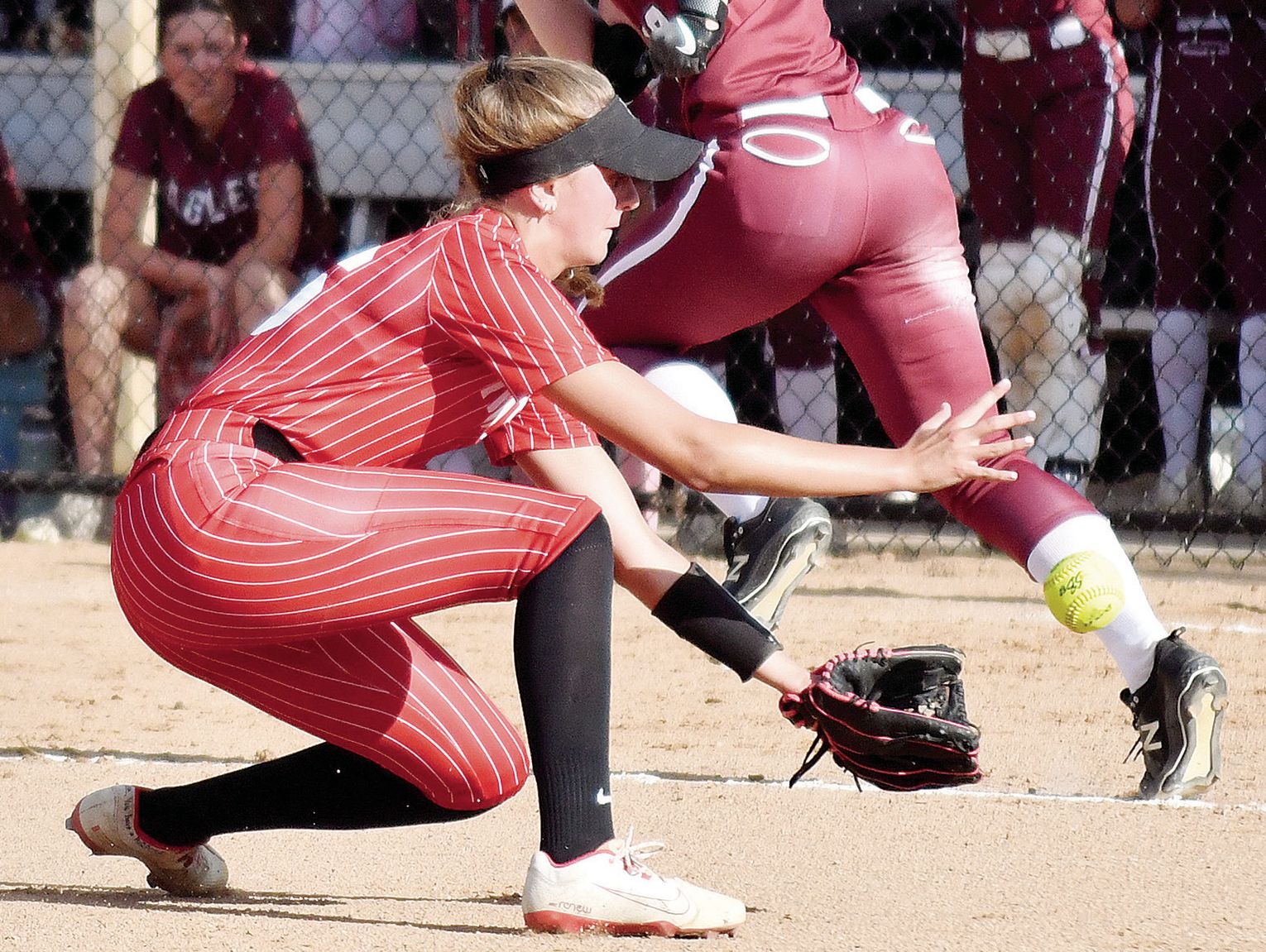 Newton softball splits with Eagles, wins season series