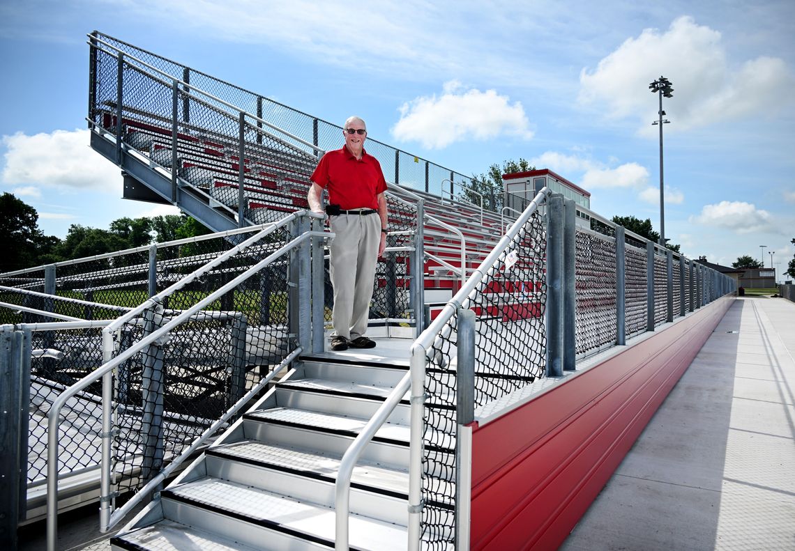 East side bleachers project gets thumbs up from man who kickstarted ...