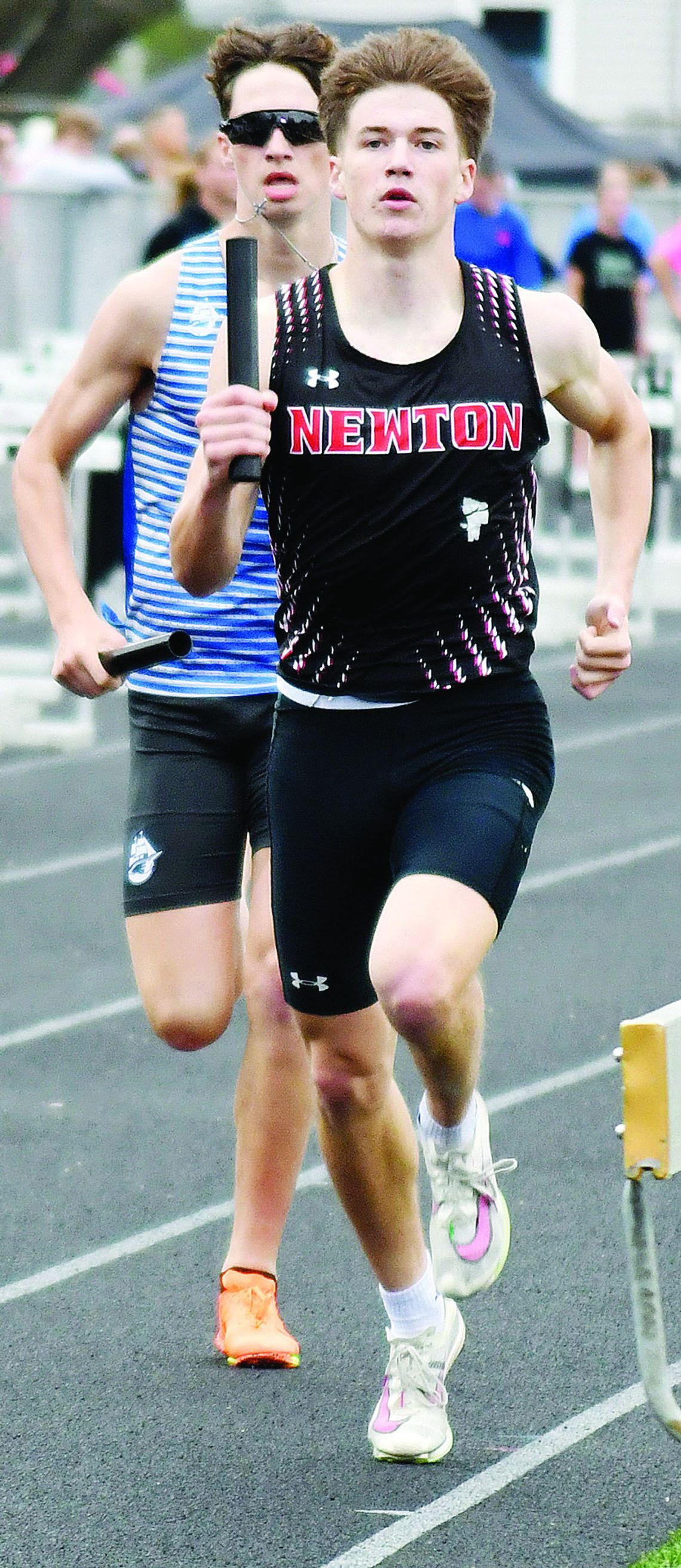 Five wins power Newton boys to fourth at Grinnell