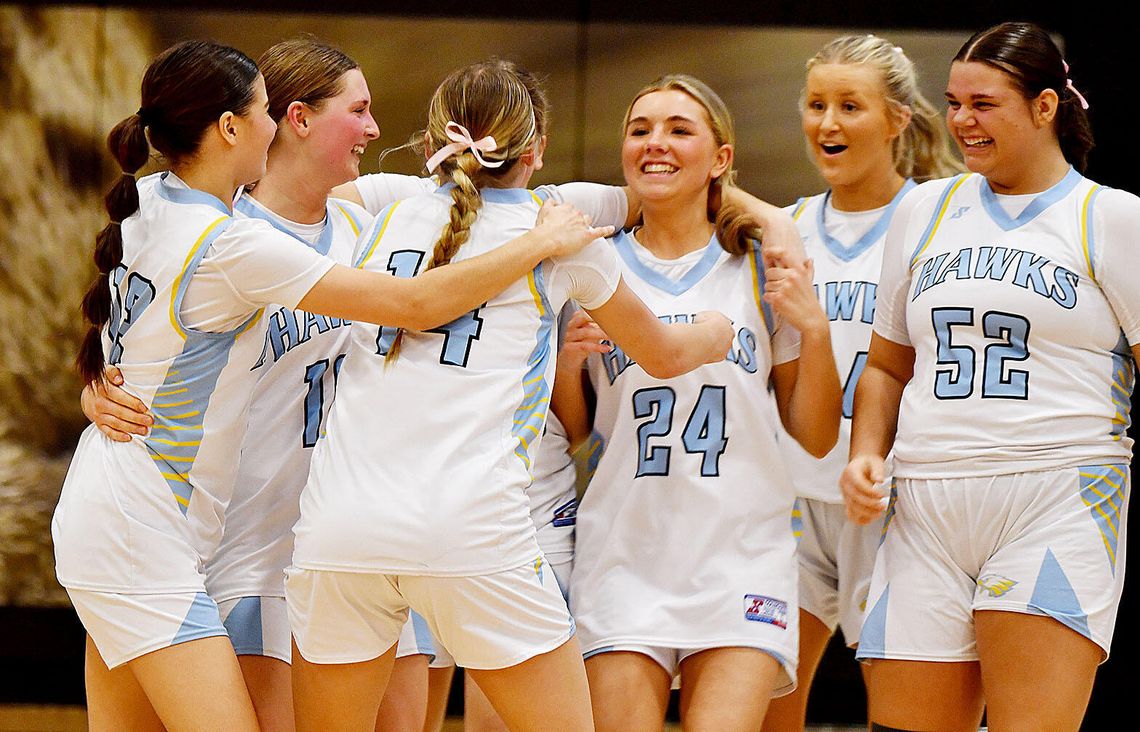 Hawks fly into girls state tournament