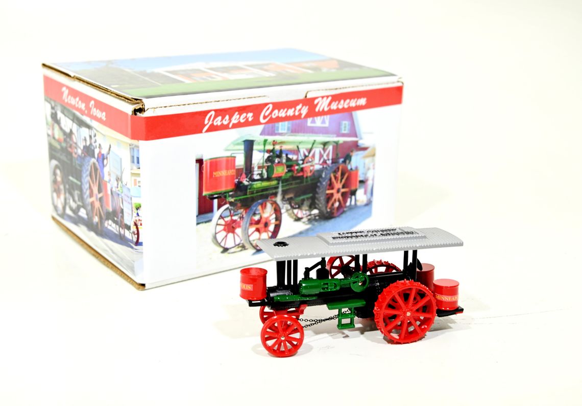 Local businesses make collectible steam engine toy to raise money for ...